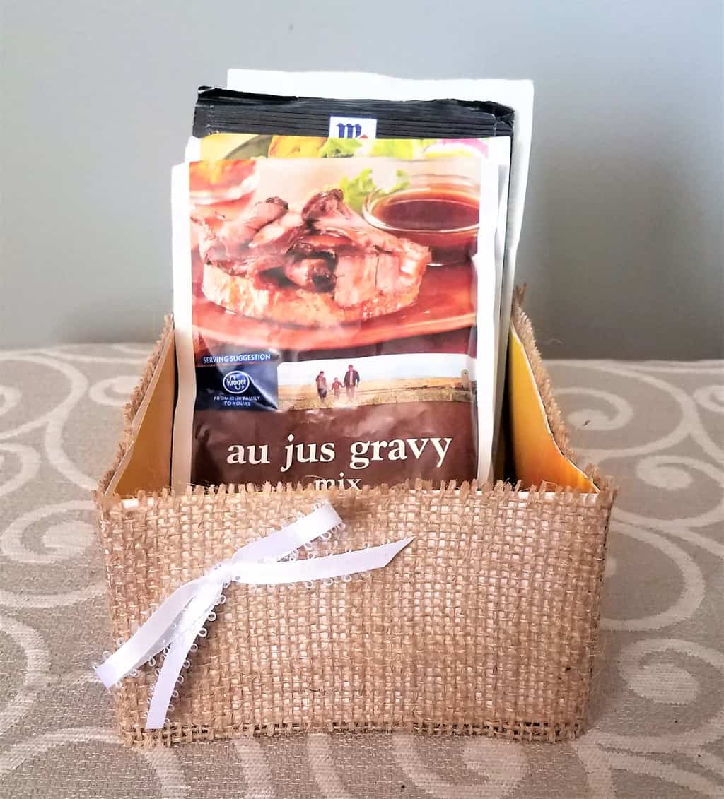 Kitchen Organization DIY Packet Organizer - Cassie Smallwood