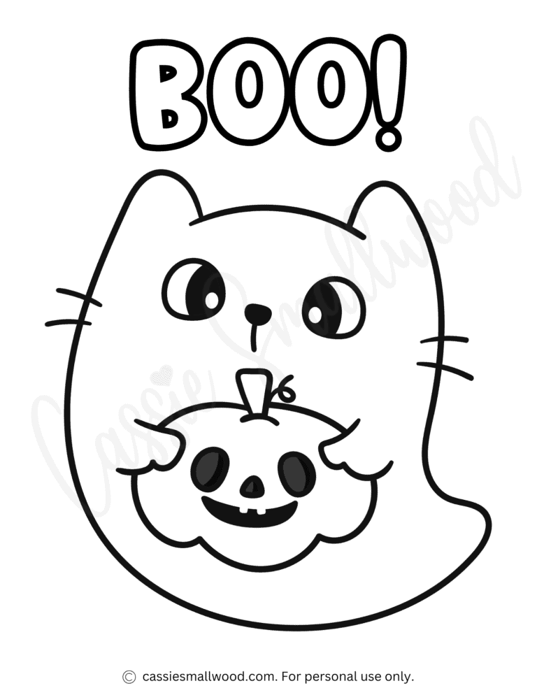 THE BEST Pumpkin Coloring Pages (Free Printable) - Cassie Smallwood