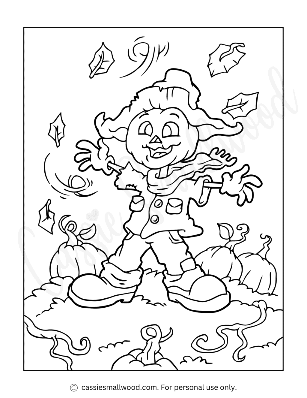 THE BEST Pumpkin Coloring Pages (Free Printable) - Cassie Smallwood