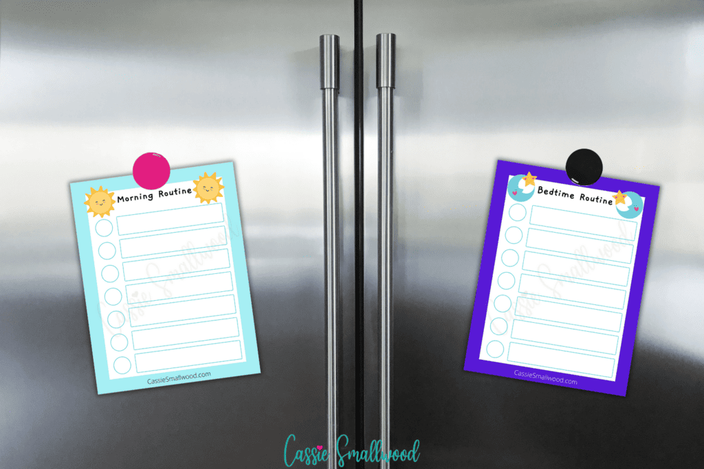 11 Daily Routine Checklists For Kids (Free Printable) - Cassie Smallwood