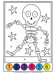 AWESOME Halloween Coloring Pages - Cassie Smallwood