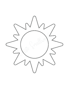 Sun Templates (Lots Of Shapes and Sizes) - Cassie Smallwood