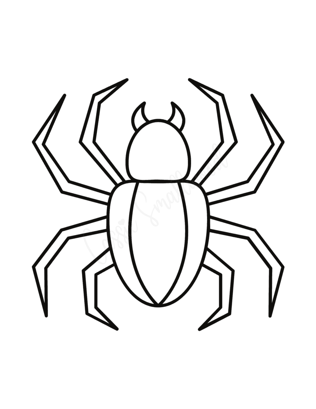 15 Free Printable Spider Templates - Cassie Smallwood