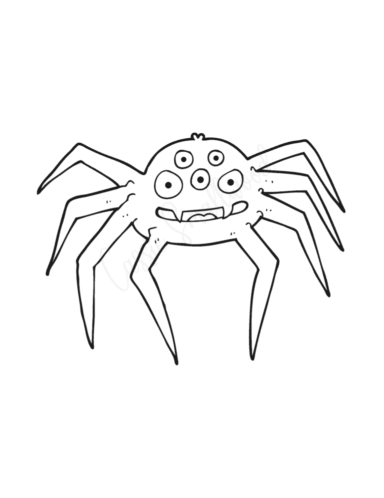 15 Free Printable Spider Templates - Cassie Smallwood