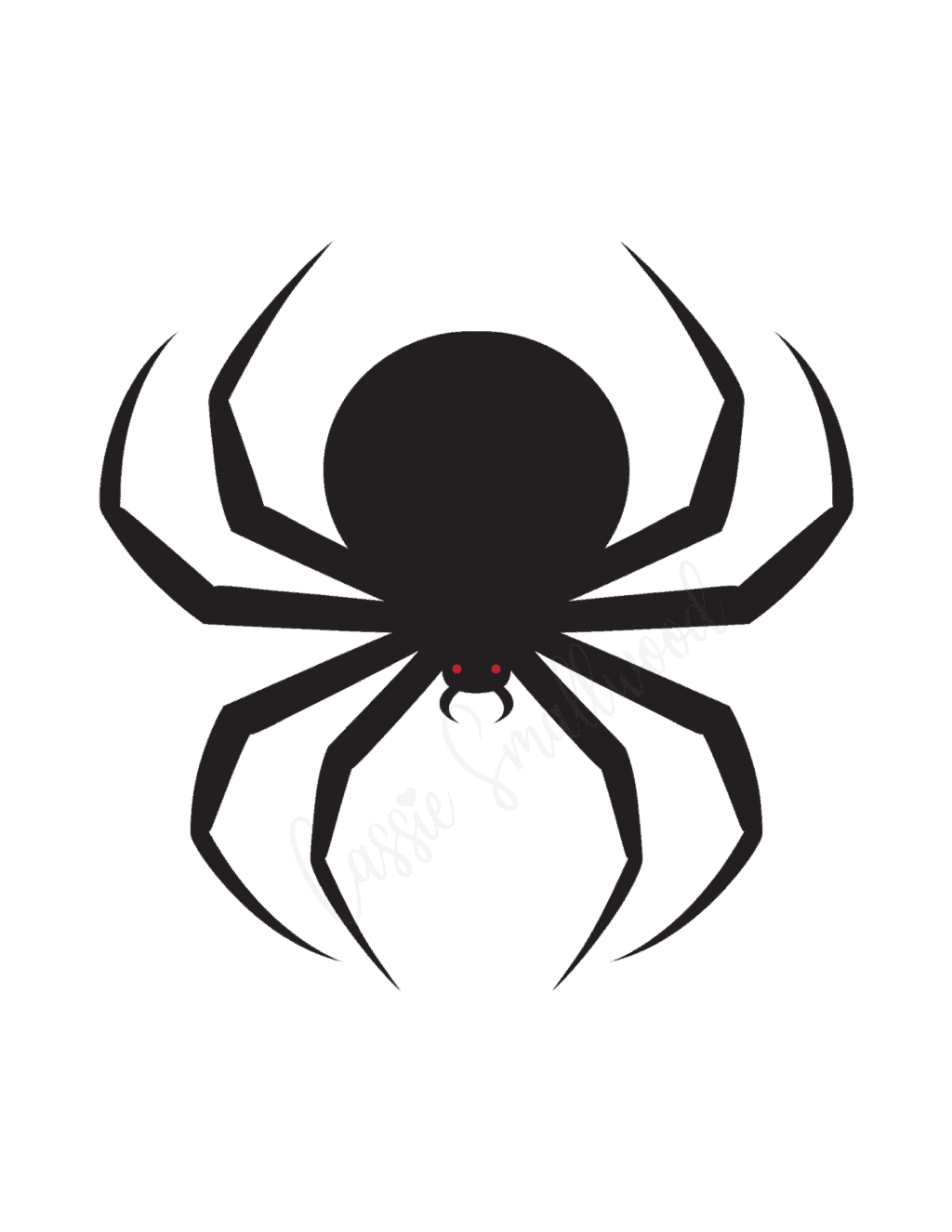 15 Free Printable Spider Templates - Cassie Smallwood