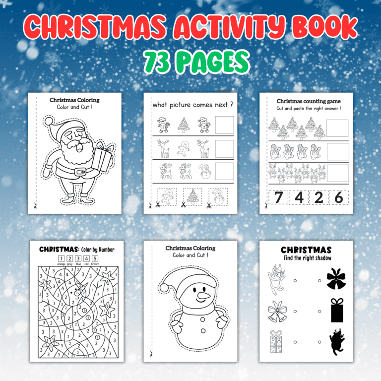 8 Pretty Christmas Lights Templates - Cassie Smallwood