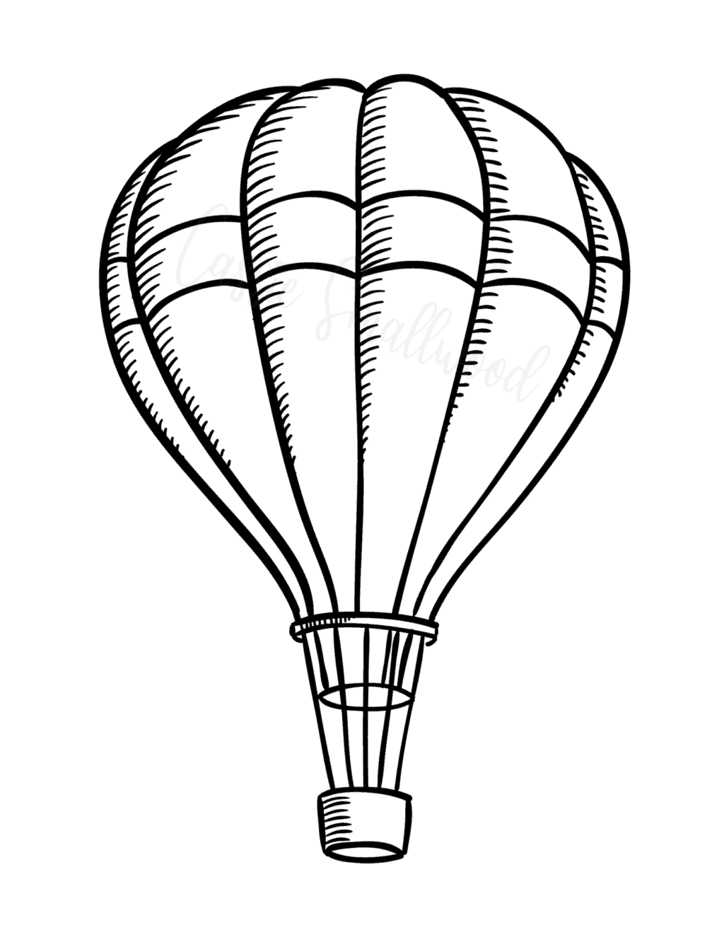 13 Cute Balloon Templates (Free Printable) - Cassie Smallwood