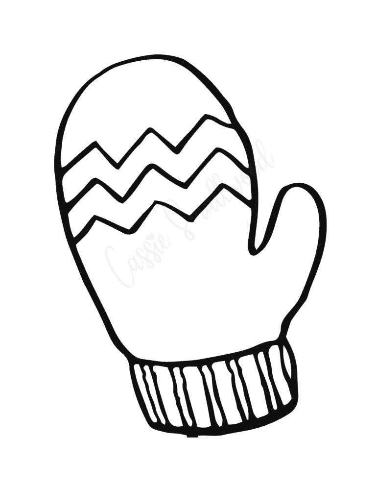 8 Cute Mitten Templates - Cassie Smallwood