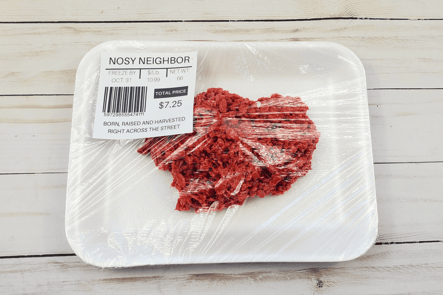 Spooky Raw Meat Rice Krispies Halloween Treats - Cassie Smallwood
