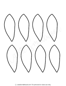 31 Cutest Turkey Templates - Cassie Smallwood