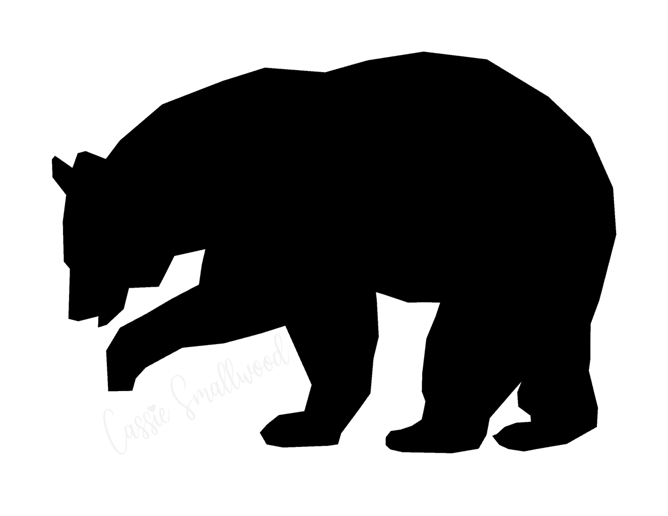 10 Cute Polar Bear Templates - Cassie Smallwood