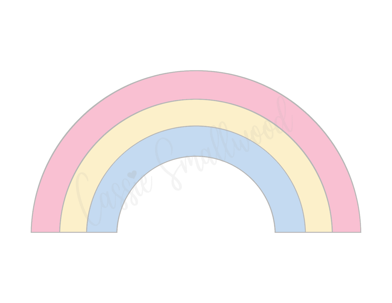 18 Cute Rainbow Templates (Free Printable) - Cassie Smallwood