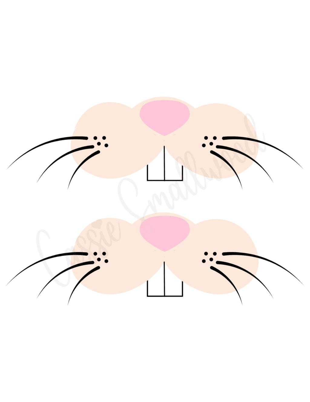20 Cute Bunny Templates - Cassie Smallwood