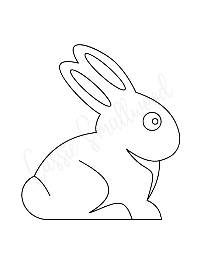 20 Cute Bunny Templates - Cassie Smallwood