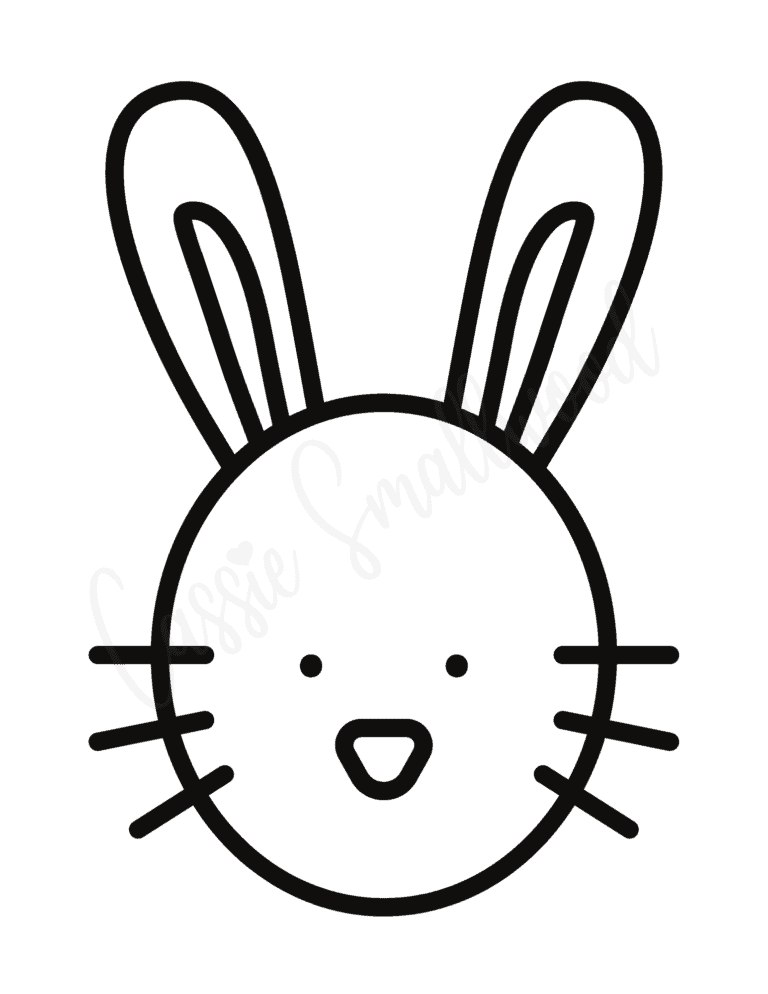 20 Cute Bunny Templates - Cassie Smallwood