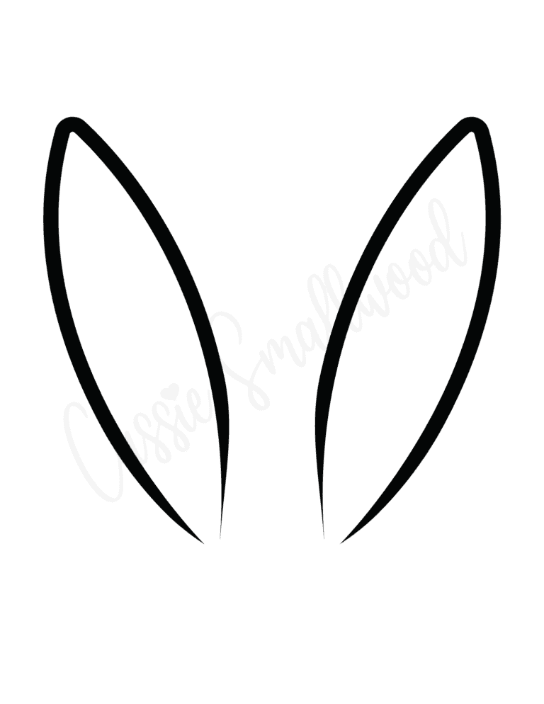 20 Cute Bunny Templates - Cassie Smallwood