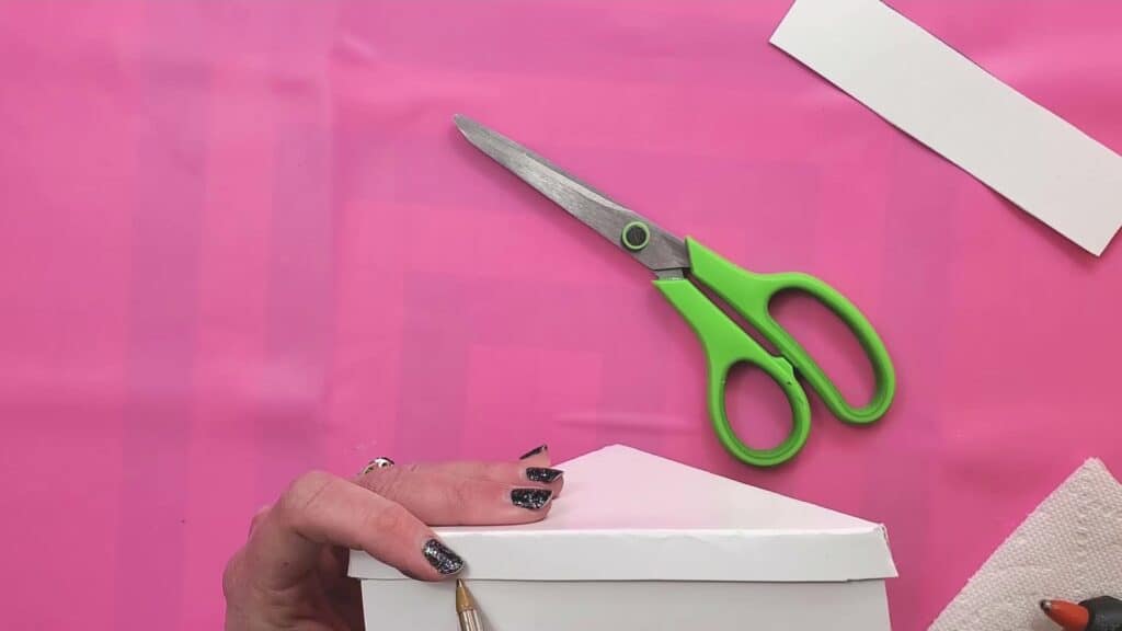 How To Make A Fake Cake Birthday Gift Box (+ Free Template) - Cassie ...