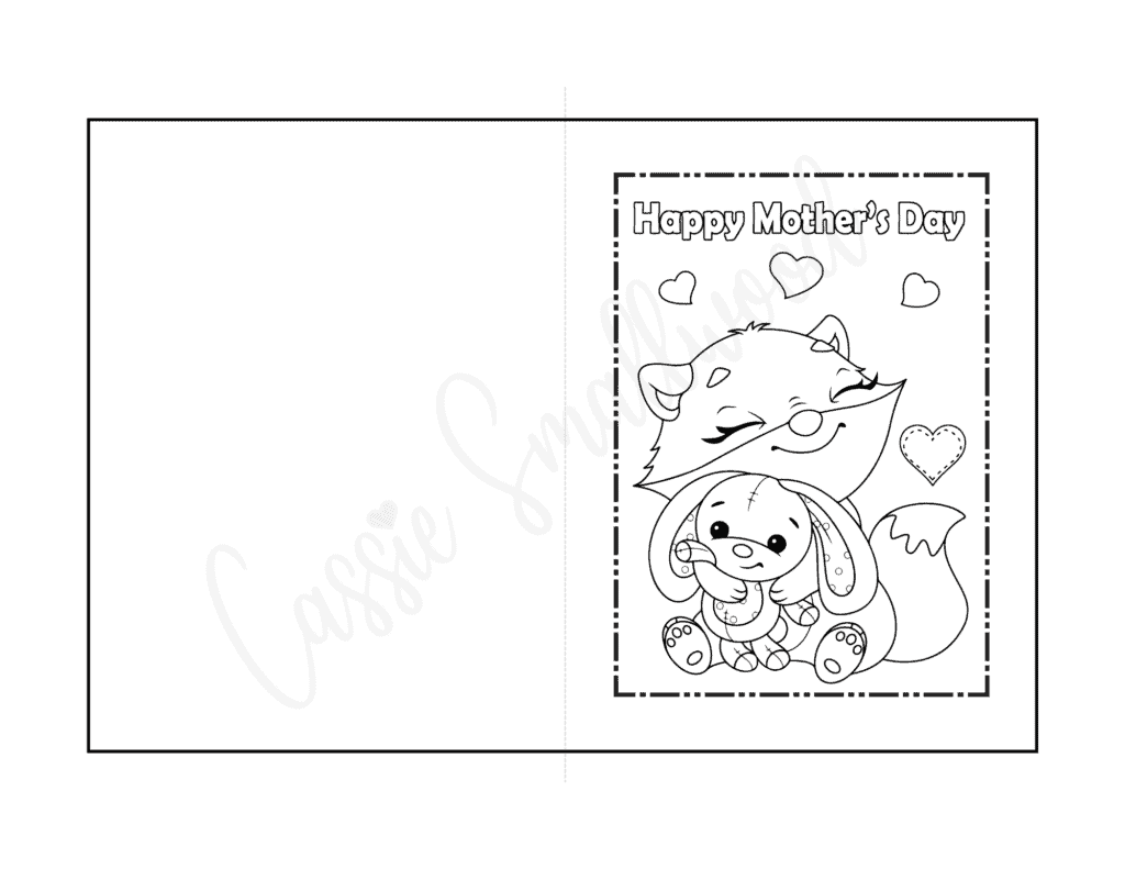 Printable Mothers Day Cards With Cats