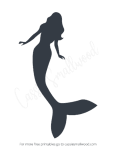 17 Cute Mermaid Templates - Cassie Smallwood