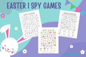 3 Cute Easter I Spy Free Printables - Cassie Smallwood