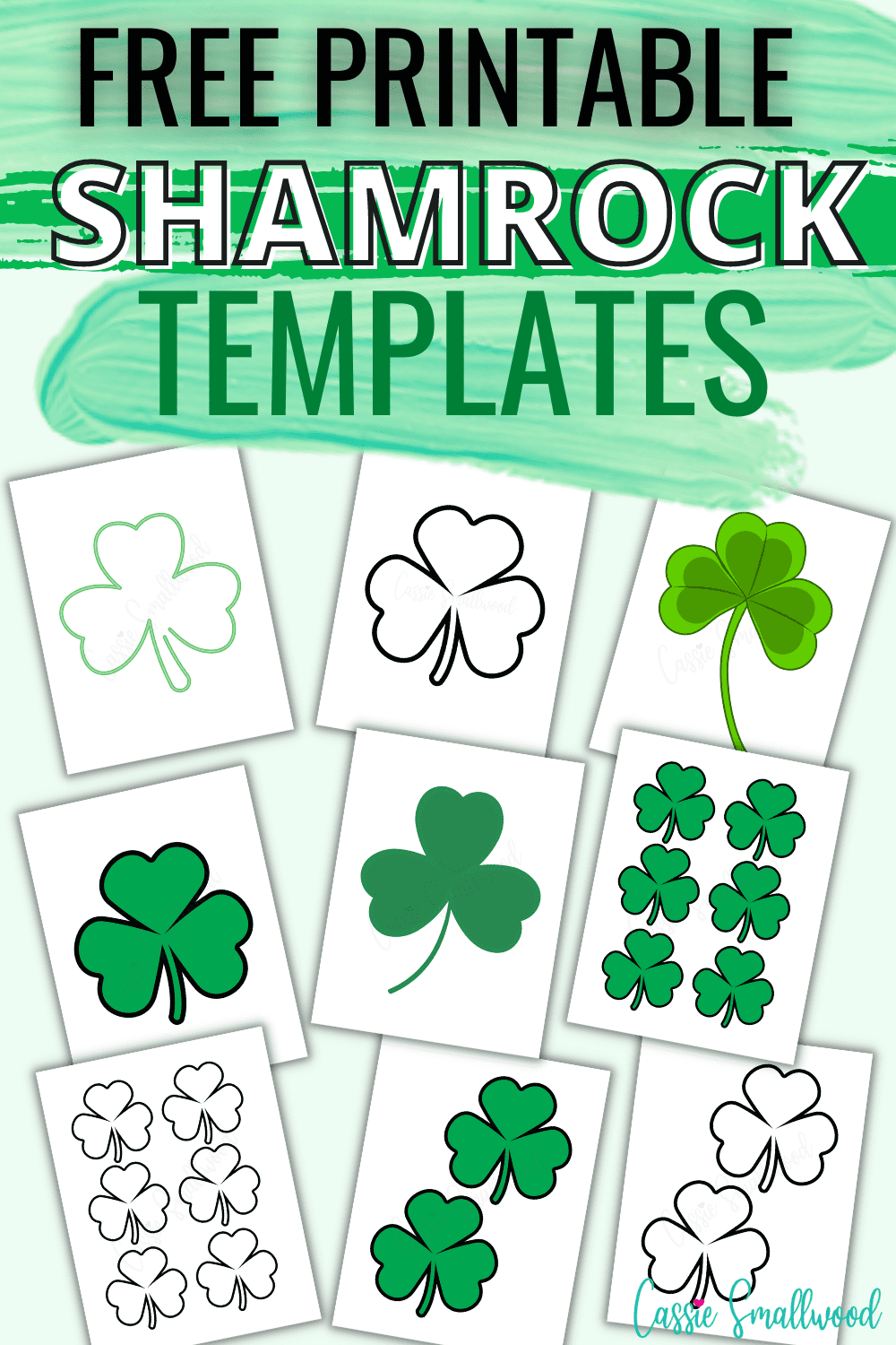 Free St. Patrick's Day Printables - Cassie Smallwood