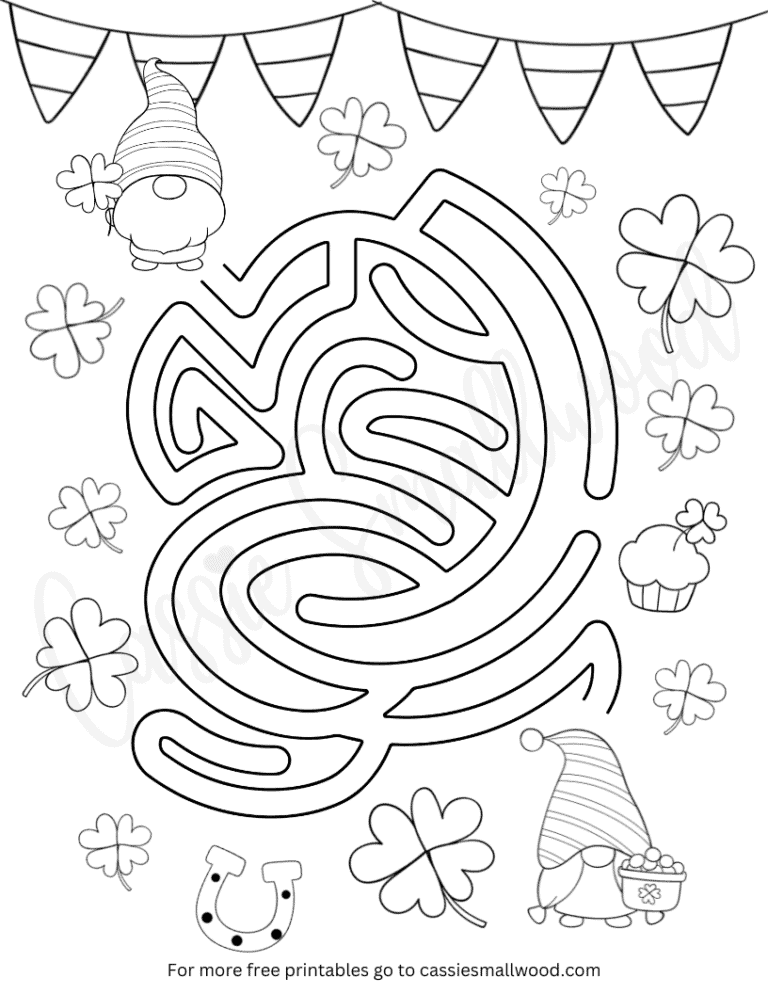 8 Fun St. Patrick's Day Mazes {Free Printable Puzzle Worksheets ...