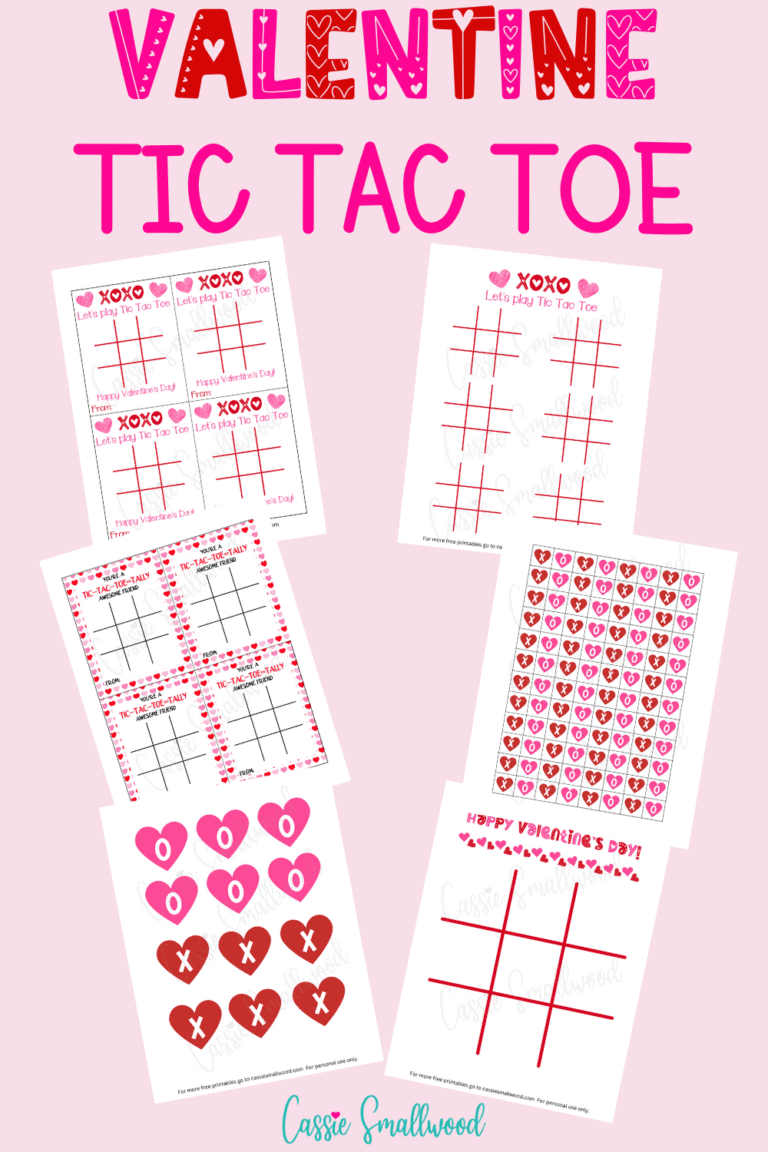 Valentine Free Printables - Cassie Smallwood