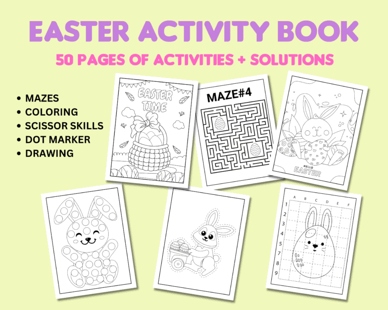 20 CUTE Easter Bookmarks (FREE Printables!) - Cassie Smallwood