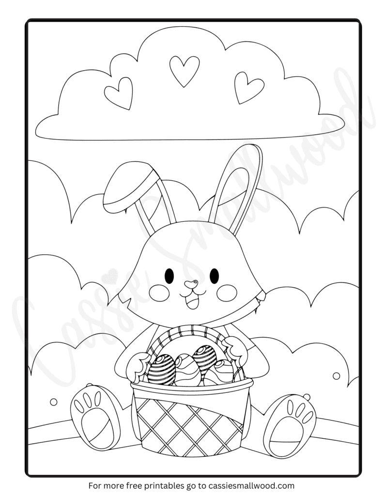 Rabbits Colouring Pages Free Printable For Kindergarten Pdf ... Rabbits Colouring Pages Free Printable For Kindergarten Pdf ...