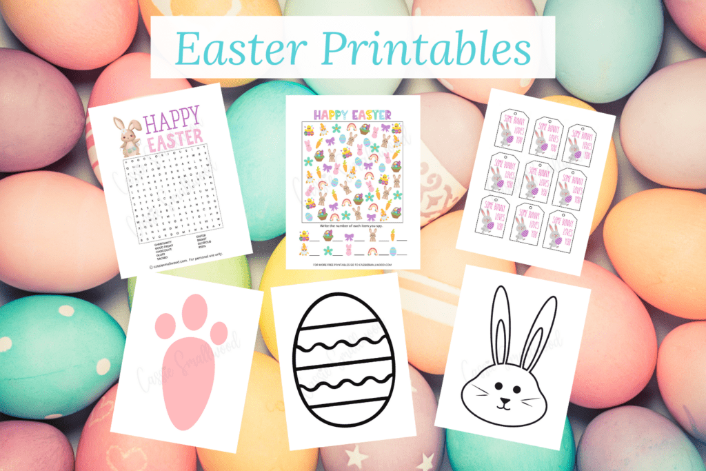 Cute Easter Printables - Cassie Smallwood