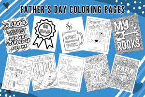36 Cute Father's Day Coloring Pages (Free Printable) - Cassie Smallwood