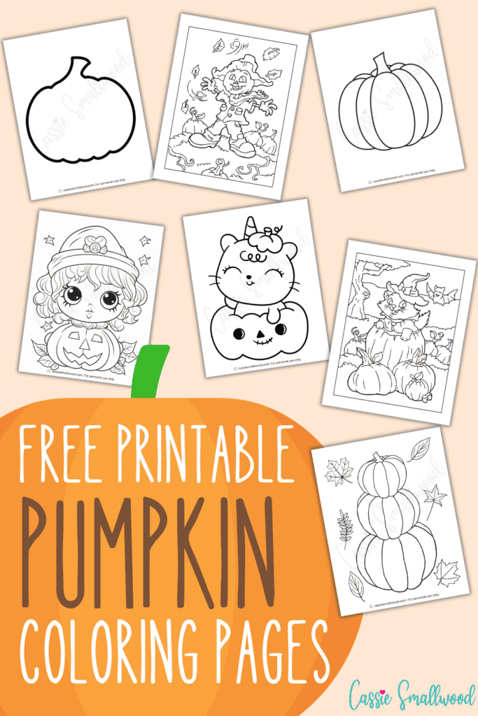 Fall Pumpkin Coloring Pages