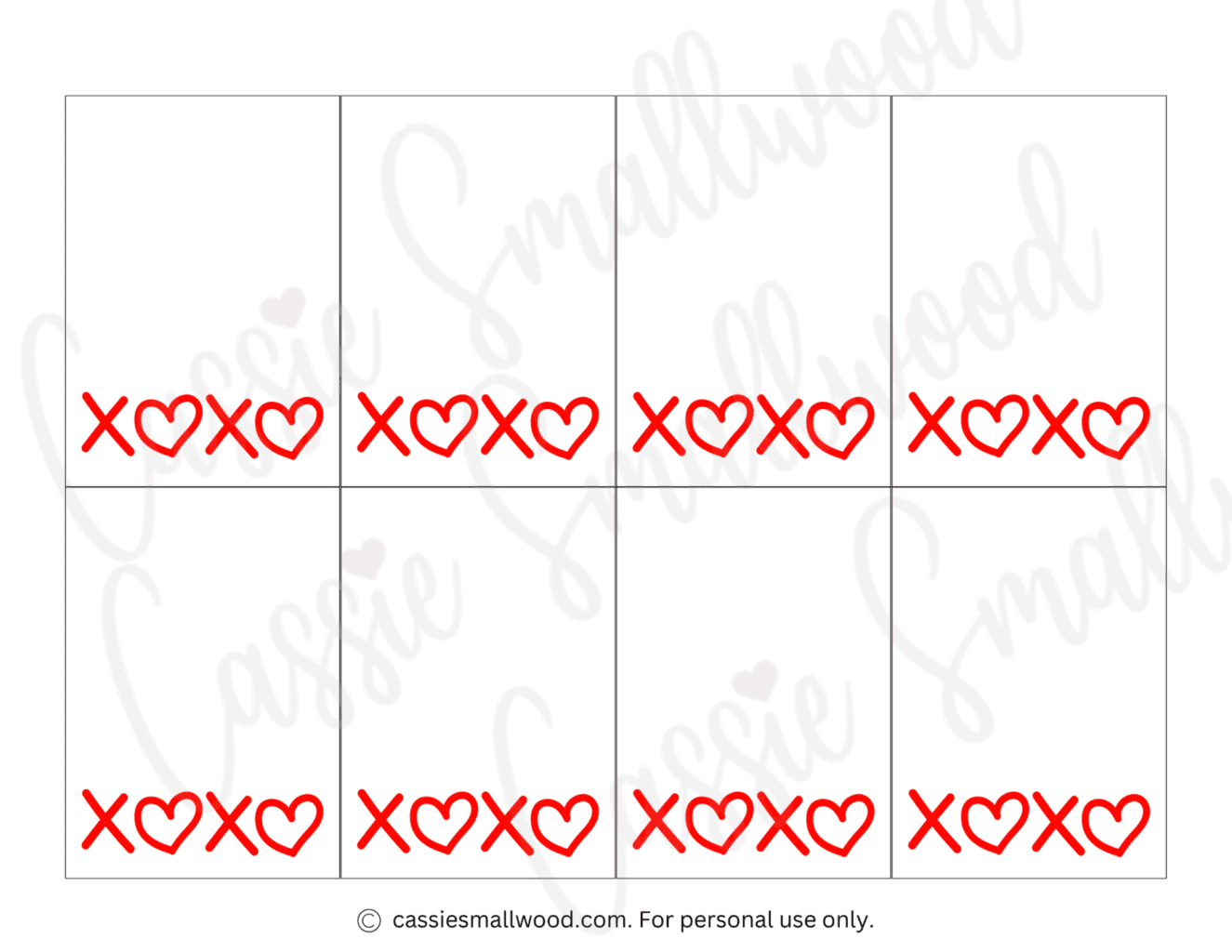 THE CUTEST Lunch Box Notes - Cassie Smallwood