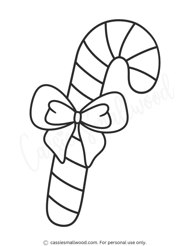 Peppermint Coloring Page