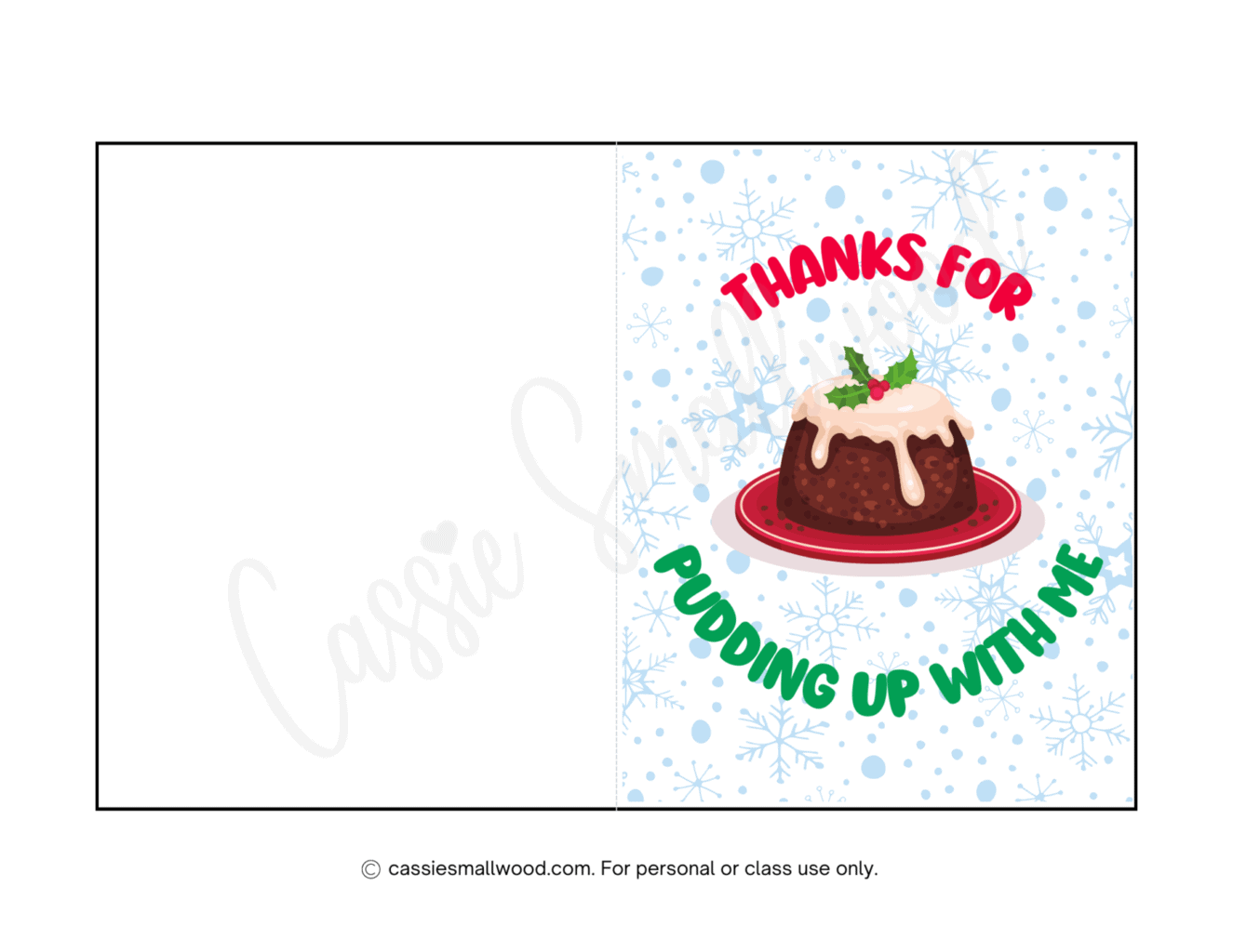 Cute & Funny Teacher Christmas Cards (Free Printable) - Cassie Smallwood