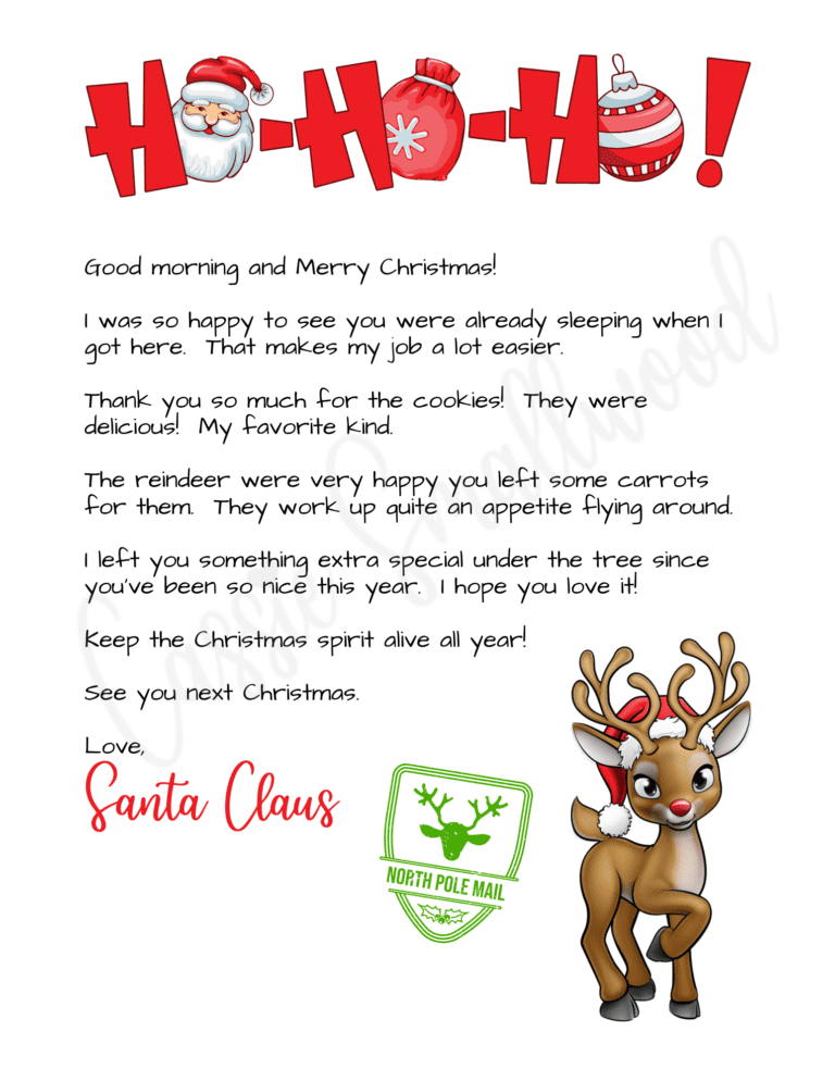 THE CUTEST Letters From Santa - Cassie Smallwood