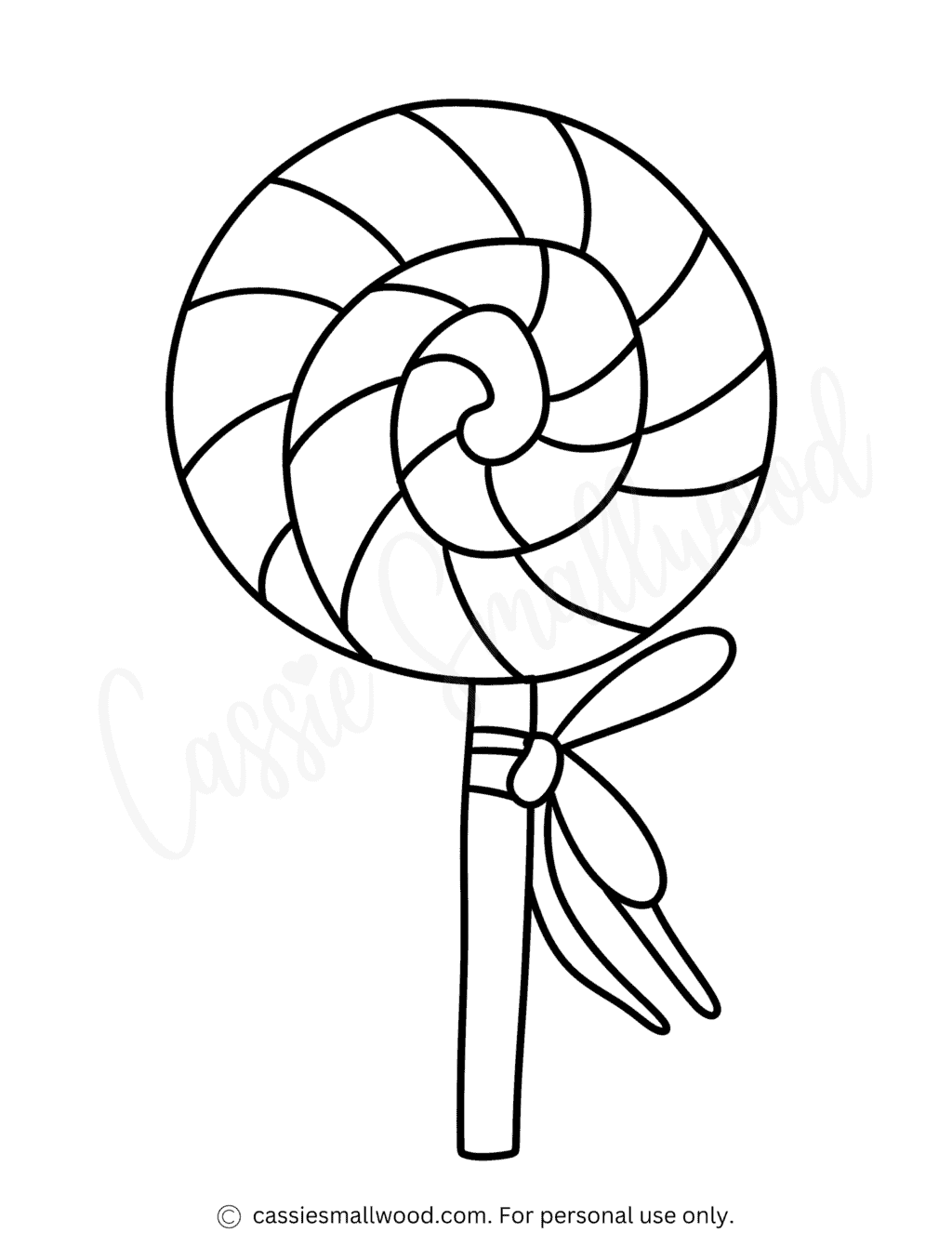 THE CUTEST Candy Coloring Pages - Cassie Smallwood