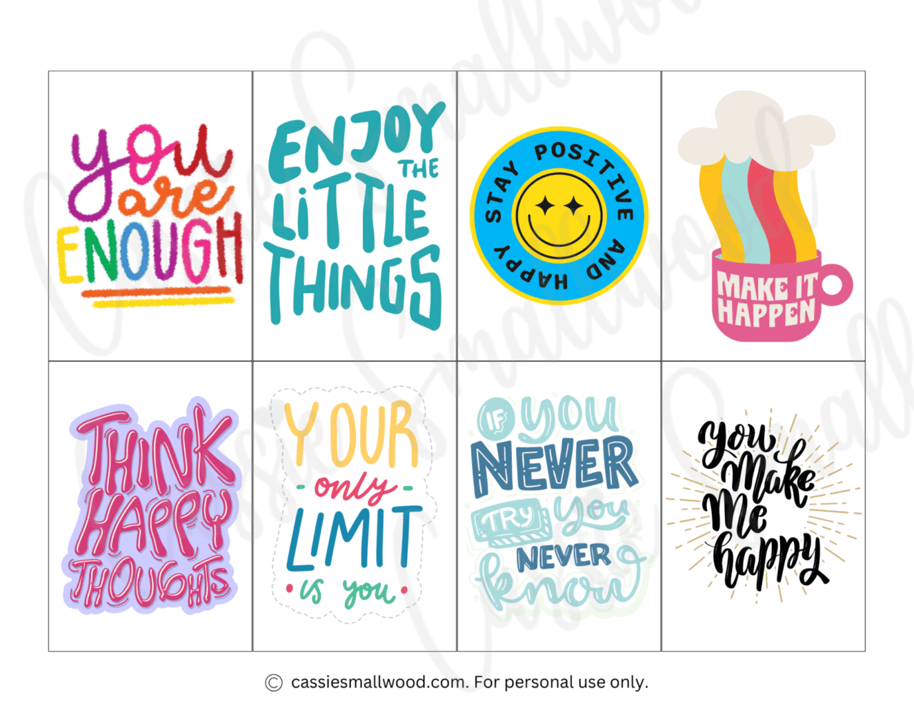 THE CUTEST Lunch Box Notes - Cassie Smallwood