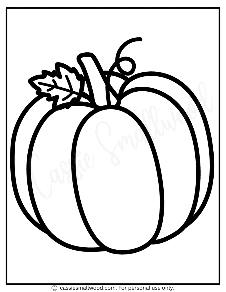 23 AWESOME Pumpkin Outlines - Cassie Smallwood