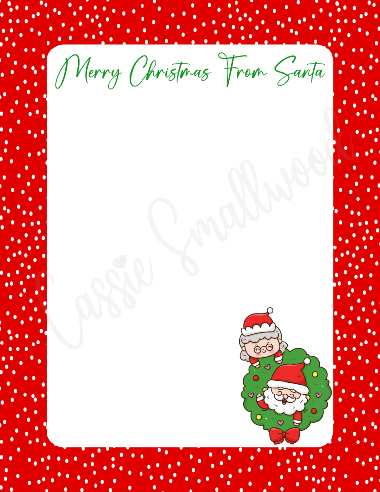 THE CUTEST Letters From Santa - Cassie Smallwood