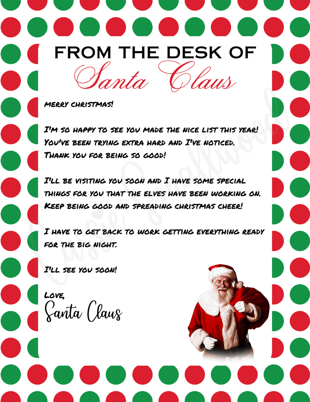 THE CUTEST Letters From Santa - Cassie Smallwood