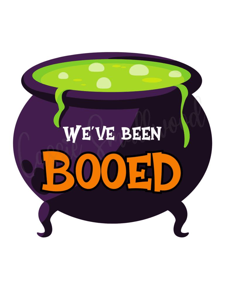 THE CUTEST You've Been Booed Printables - Cassie Smallwood