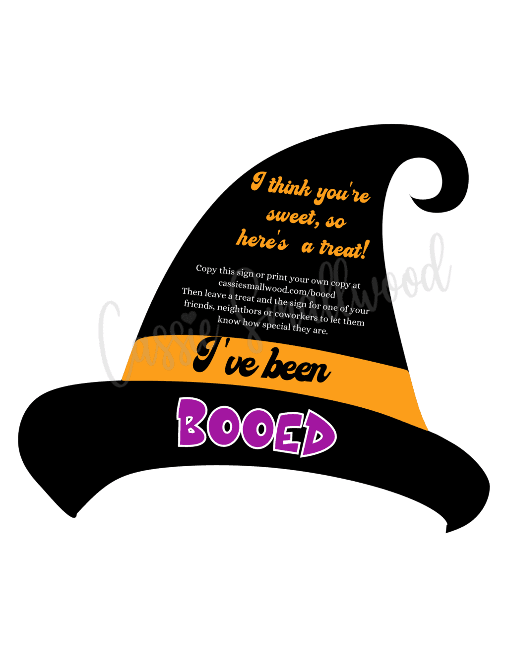 THE CUTEST You've Been Booed Printables - Cassie Smallwood