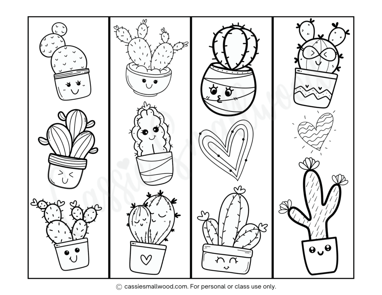 92 CUTE Free Printable Bookmarks - Cassie Smallwood