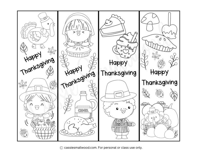 92 CUTE Free Printable Bookmarks - Cassie Smallwood