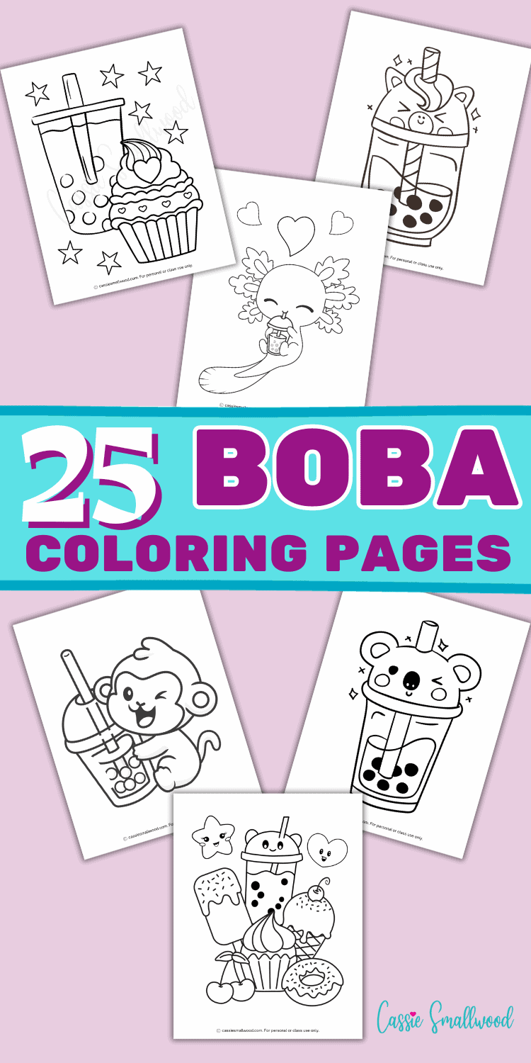 BOBA COLORING PAGES - Cassie Smallwood