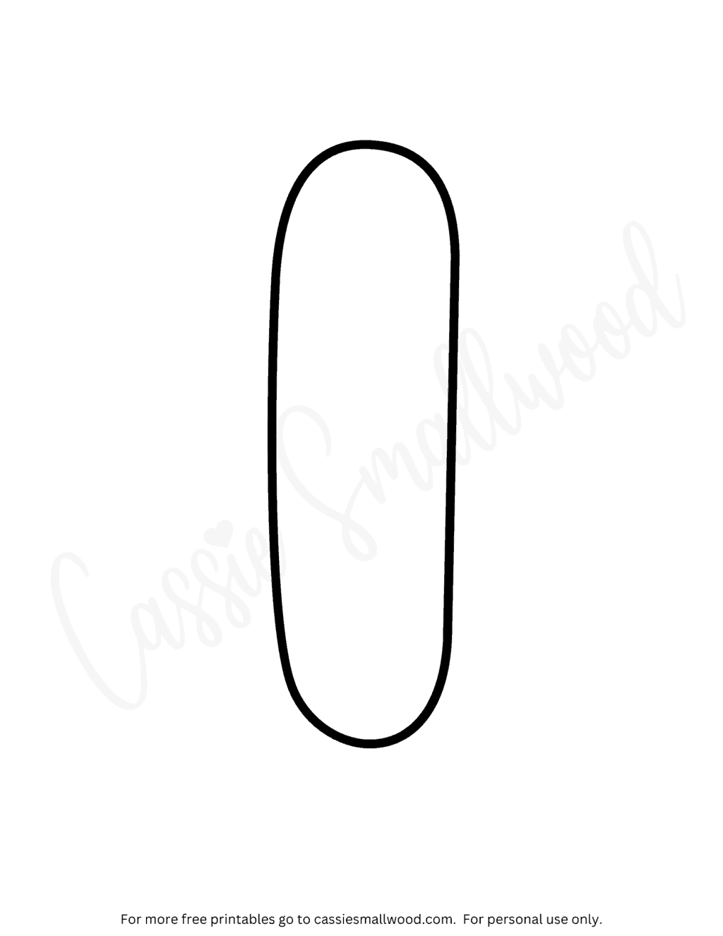 Bubble Letters Coloring Pages (FREE Printable) - Cassie Smallwood