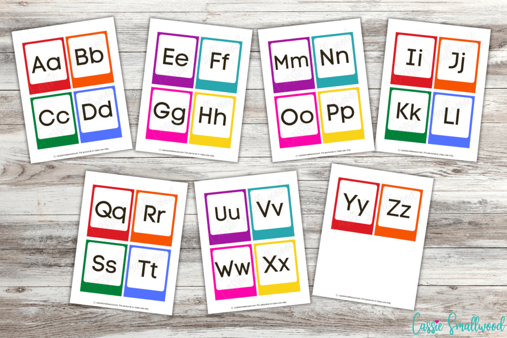 Vinyl Decal & Sticker Business Signs Printable Traceable Alphabet Chart ...