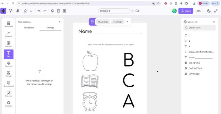 Easy To Make Educational Worksheets To Sell On Etsy Or TPT - Cassie ...