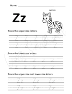 CUTE Letter Tracing Worksheets (FREE Printables) - Cassie Smallwood